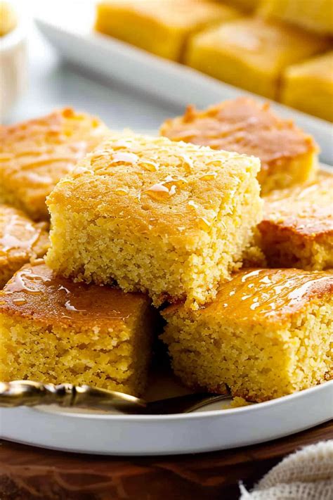 Easy Homemade Honey Cornbread Krystels Cooking