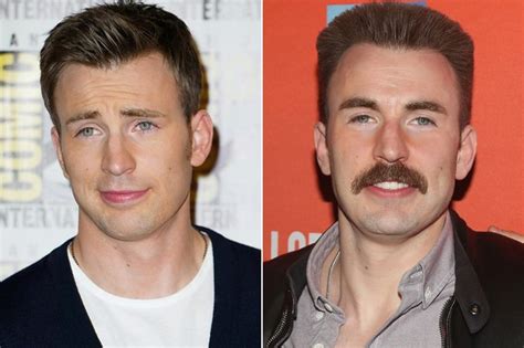 Celebrities With And Without Their Signature Mustaches Can You
