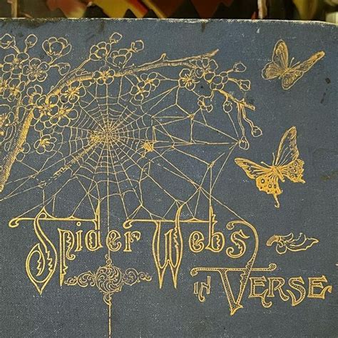Antique Spider Web Book