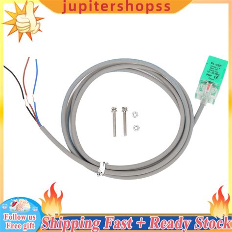 Jupitershopss Berm Proximity Switch Npn Dc 3‑wire Led Chip Flushed