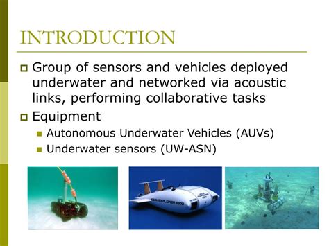 Ppt Underwater Acustic Sensor Networks Uw Asns Powerpoint
