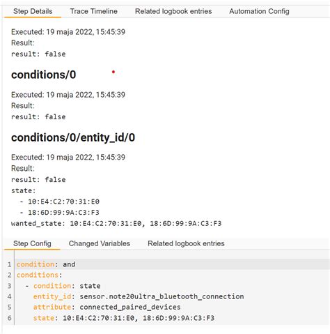 Problem With Automation Connecion With Bluetooth Devices
