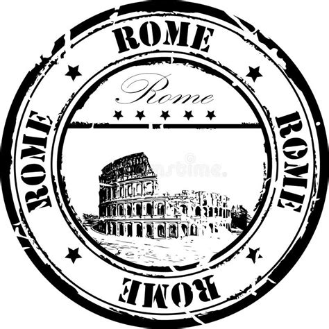 Rome Rubber Stamp Stock Vector Illustration Of Rubber 169387119