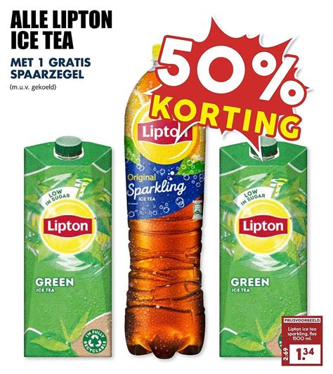Alle Lipton Ice Tea Aanbieding Bij MCD Supermarkt 1Folders Nl
