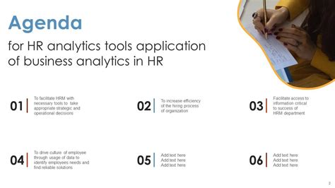 Hr Analytics Tools Application Of Business Analytics In Hr Powerpoint Presentation Slides Ppt