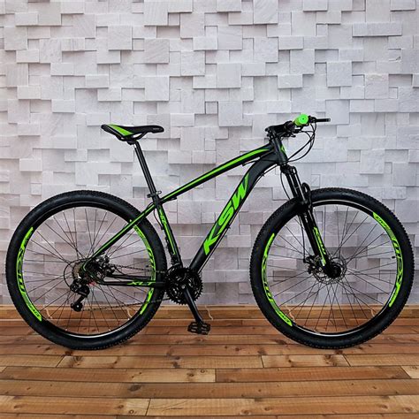 Ksw Bicicleta Aro 29 Freio A Disco Roupa Esportiva Masculino Ksw