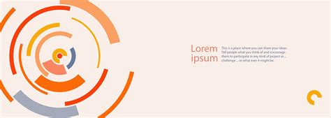벡터 전단지 템플릿입니다 영감과 격려 생각을위한 복사 공간과 미래 배경 Lorem Ipsum에 대한 스톡 벡터 아트 및 기타