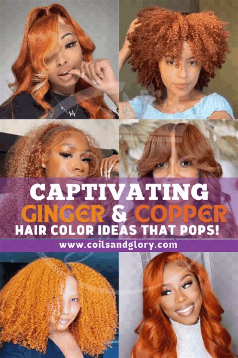 50 Ginger And Copper Hair Color Ideas On Black Women That Pops In Any