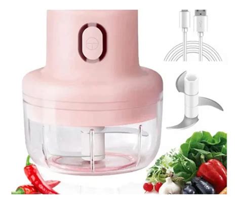Mini procesador triturador inalámbrico eléctrico para alimentos de ml MercadoLibre