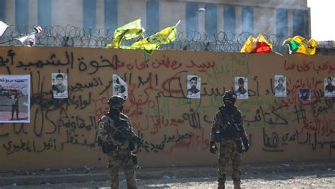 Militiamen Withdraw From Us Embassy But Iraq Tensions Linger
