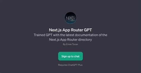 Nextjs App Router Gpt And 3 Other Ai Alternatives For Nextjs Guidance