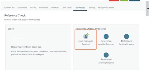 SkillSurvey Reference Check Statuses Hireology