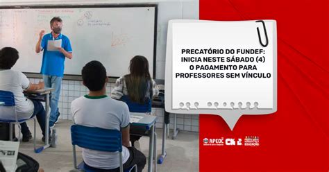 PrecatÓrio Do Fundef Inicia Neste SÁbado 4 O Pagamento Para