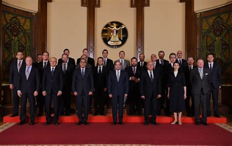 التقى السيد الرئيس عبد الفتاح السيسي اليوم برؤساء عدد من كبريات الشركات