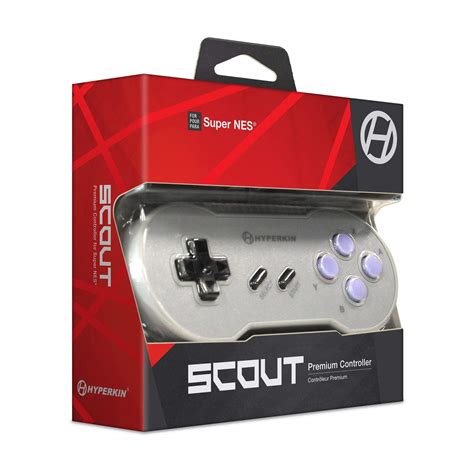 Hyperkin Scout Premium Snes Controller For Super Nintendo Retron 2