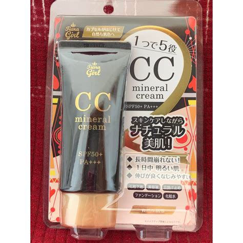 Tiara Girl Cc Mineral Cream With Spf 50 Pa Black Shopee Philippines