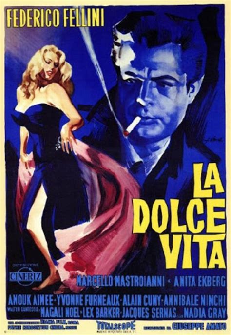 La Dolce Vita Federico Fellini 1960 Viva Il Panettone