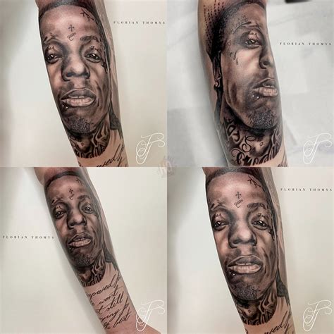 Lil Wayne Tattoo Ideas 40 Tattoo Designs For Weezy Fans The Hip Hop