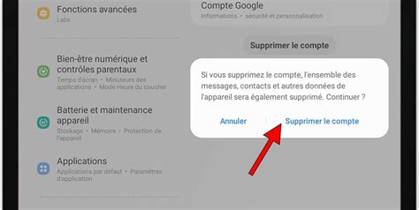 Supprimer Le Compte Google Sur Samsung Galaxy Tab S10 Ultra