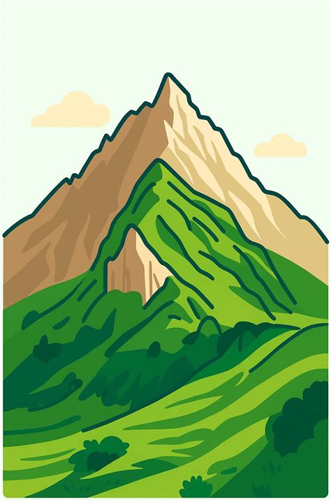 山のイラスト 無料