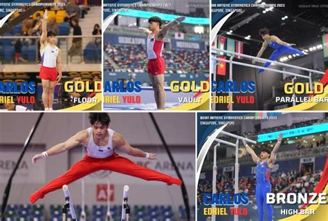 Carlos Yulo Dominates Asian Gymnastics Championships With 5 Medals
