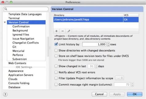 intellij idea user guide fundamentals of working with version control