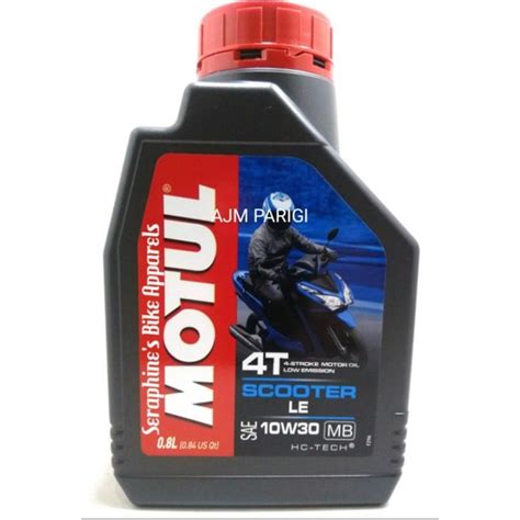 Jual Oli Mesin Motul Scooter 800 Ml Utk Motor Matic Metik Shopee Indonesia