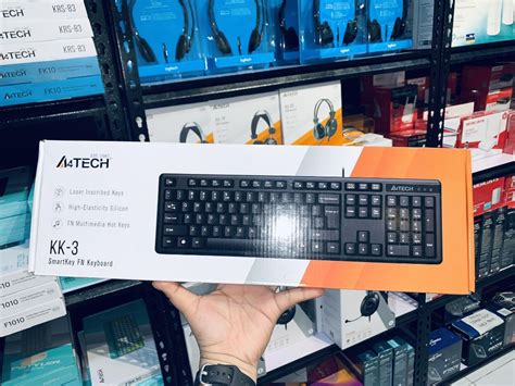 A4tech Kk 3 Wired Keyboard Black Usb Computers And Tech Parts