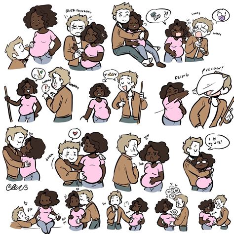 Pin By Randy Andersen On New Life Cute Couple Art Anime Pregnant Pregnancy Art