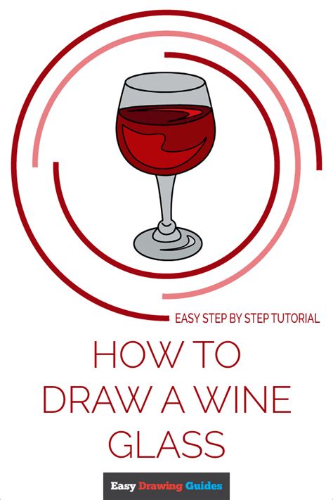 How To Draw A Wine Glass Really Easy Drawing Tutorial