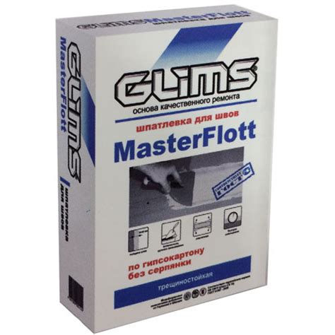 Шпатлевка для швов гипсокартона GLIMS MasterFlott (5 кг) купить в ...