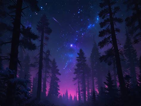 Starry Forest Pictures