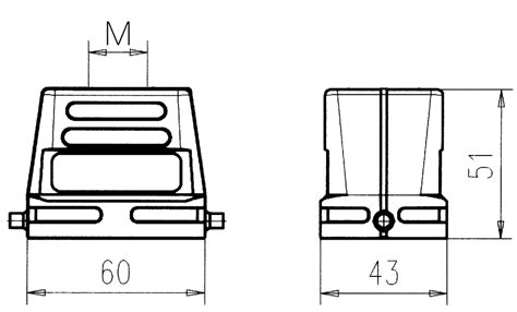 C146 11r006 606 1 Top Entry Low Profile Hood Without Stud C