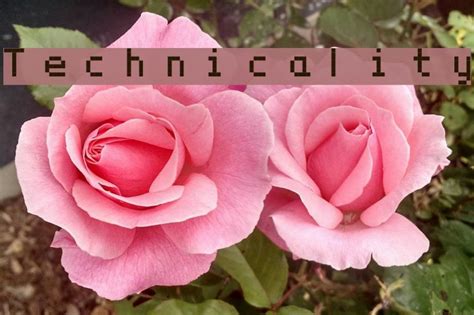 Technicality Font