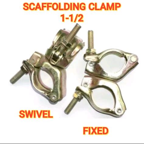 Scaffolding Clamp 1 12 Fixed Swivel Scaffolding Pipe Clamp Tube