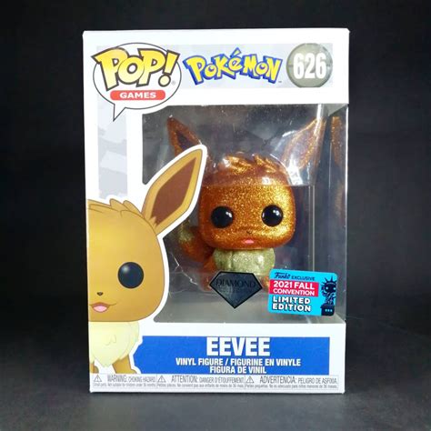 Eevee Diamond Escarchado Funko Pop 25 990 Popsiacaso