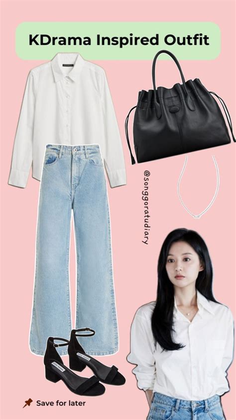 Hong Hae In Kim Ji Won Queen Of Tears Kdrama Inspired Outfit Casual