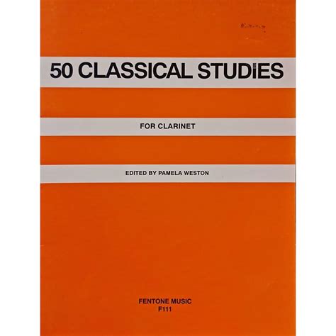 50 Classical Studies For Clarinet Reverb