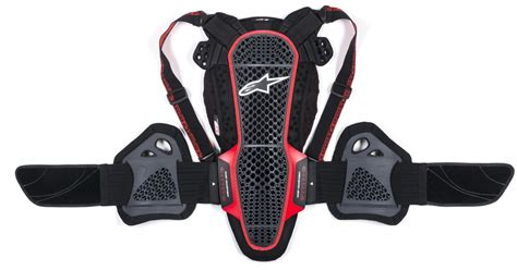 ALPINESTARS chránič chrbtice nucleon KR smoke black red BONMOTO
