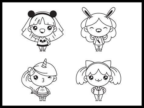 Dibujos Kawaii Para Calcar Dibujos Para Colorear Y Pintar Porn Sex