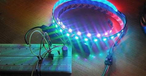 Playing Around With Ws2812b Led Strip And Attiny85 Rarduino