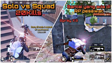 Solo Vs Squad 20 Kills Erangle Bantai Yg Ada Di Rp Pesawat