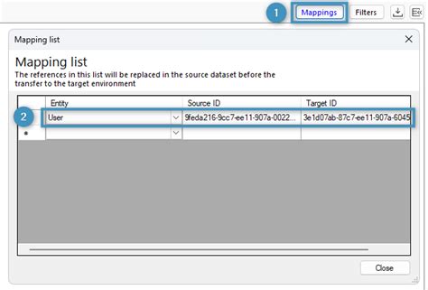 Migrating One Click Actions Using The Configuration Migration Tool And