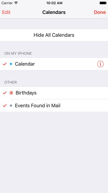 Ios Accessing Events In Events Found In Mail Calendar Stack Overflow