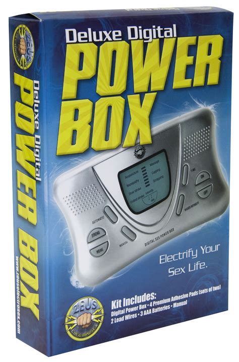 Zeus Electrosex Digital Power Box Romantic Depot Adult Sex Toy Superstore
