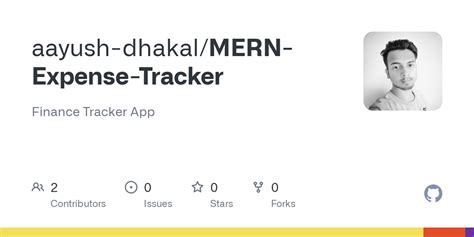 Github Aayush Dhakal Mern Expense Tracker Finance Tracker App