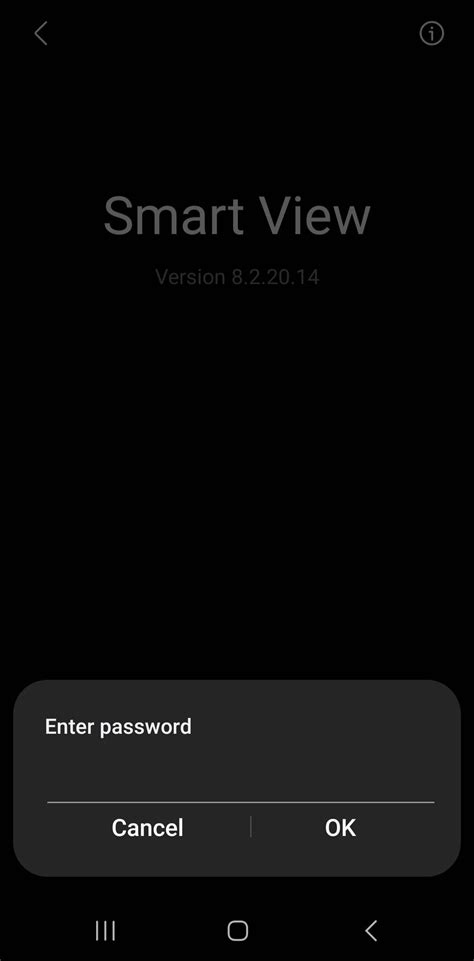 S23 Smart View Developer Option Password Samsung Members