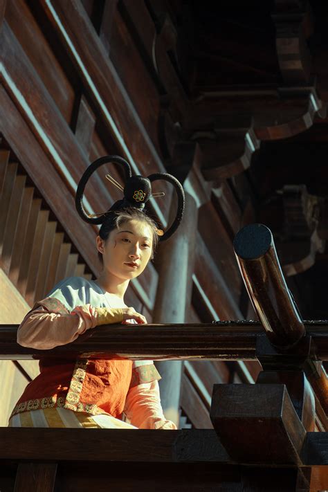 曾是惊鸿照影来 人像 颇可 国风 汉服 人像 国风人像 唐