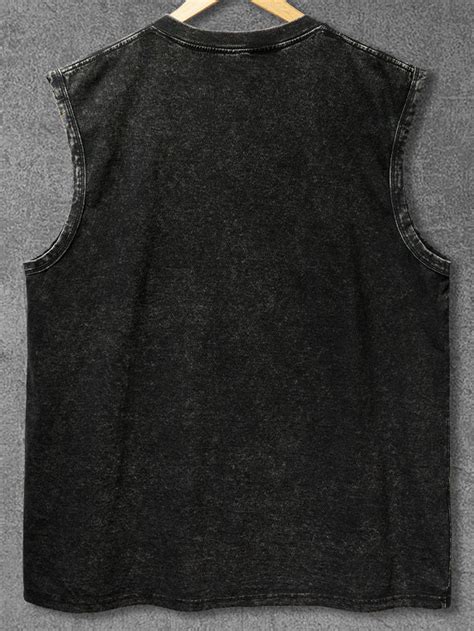 Mens Washed Gym Tank Sale Ironpandafit
