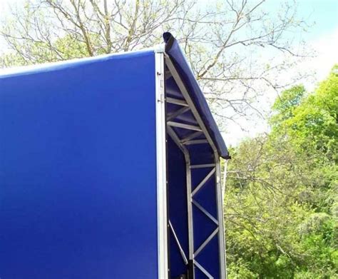 Rolling Tarp System For Flatbed Retractable Tarp Rolling Tarp System